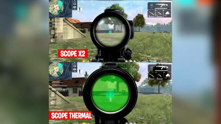 Inilah Rahasia Semua Jenis Scope di Free Fire! - Gamedaim
