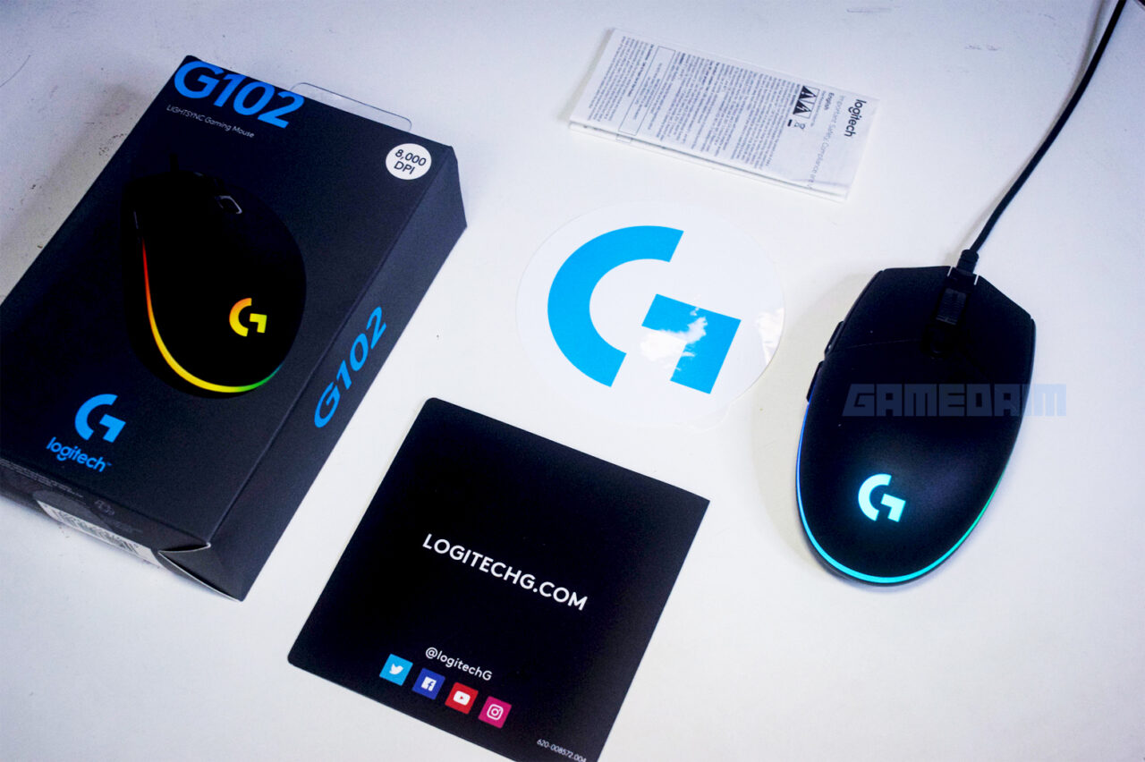 Review Logitech G102 LIGHTSYNC: Mouse Sejuta Umat yang Direfresh - Gamedaim