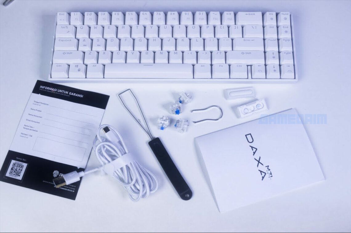 Review Rexus Daxa M71 Classic: Keyboard 65% yang Mungil - Gamedaim