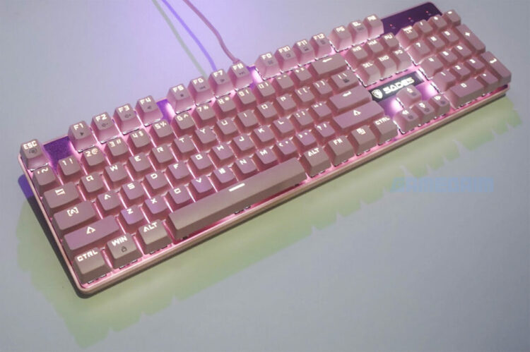 Review Sades K10: Keyboard Pink yang Menarik - Gamedaim