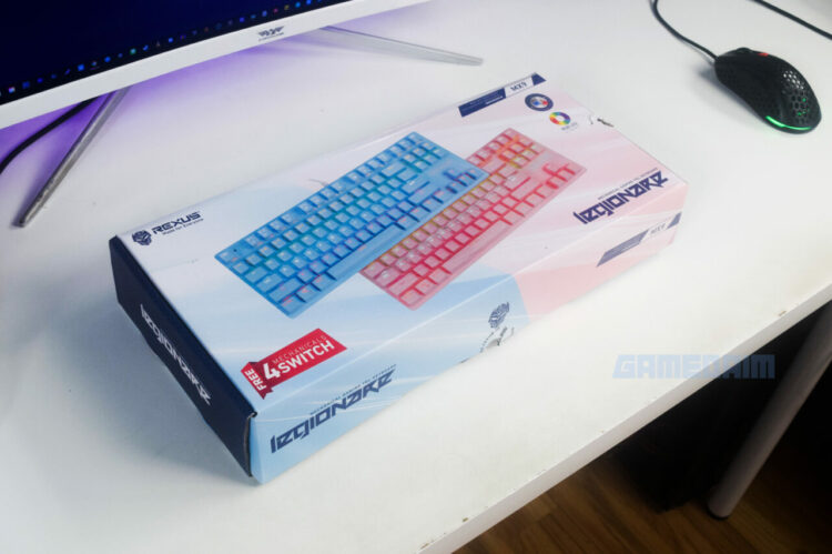 Review Rexus Legionare MX9: Keyboard Dengan Warna Menarik - Gamedaim