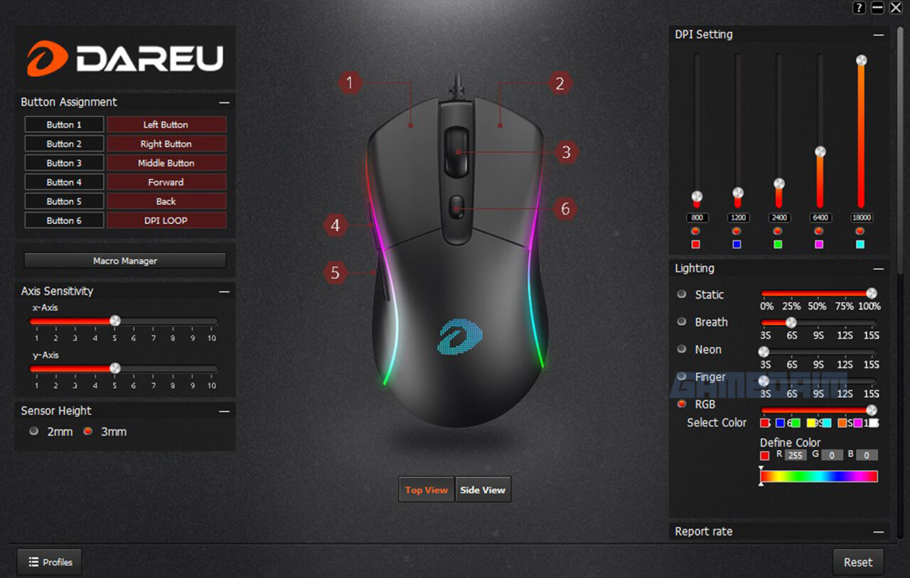 Review Dareu A960 Alpha: Mouse Ringan nan Klasik - Gamedaim
