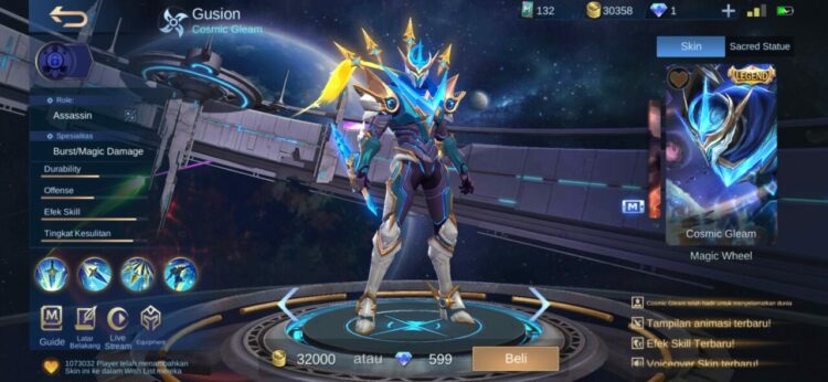 3 Fakta Menarik Gusion Mobile Legends, Assassin yang Terlupakan - Gamedaim