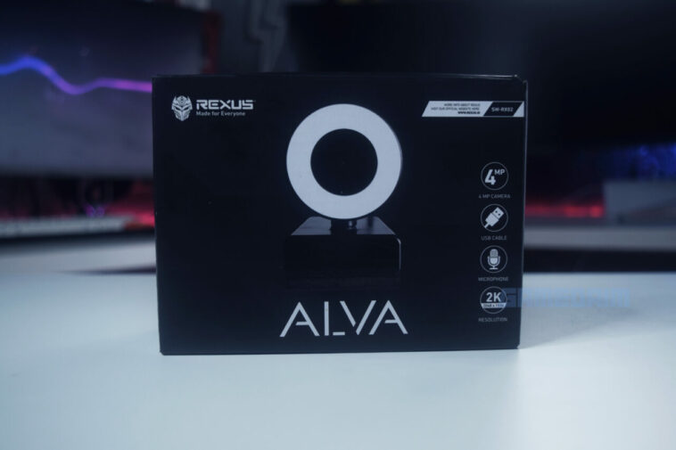 Review Rexus Alva: Webcam 2K dengan LED Ring - Gamedaim