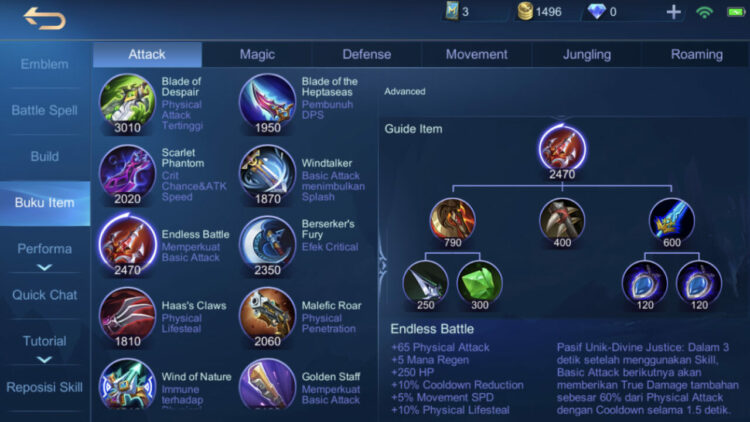 Item Mobile Legends Itu Fungsinya Apa? Berikut Penjelasannya!