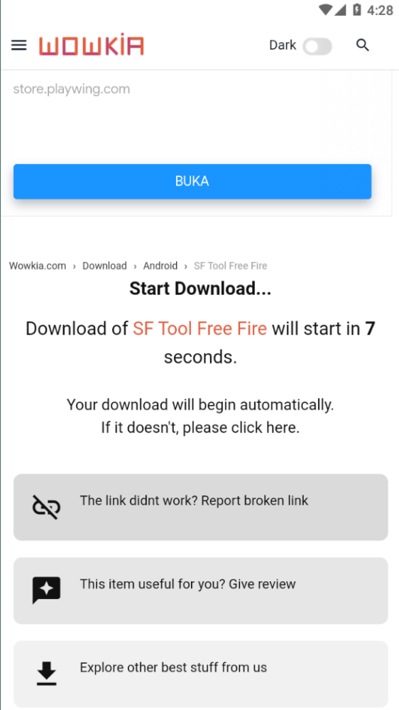 Download SF Tool Free Fire FF, Dapat Apk Skin VIP! - Gamedaim