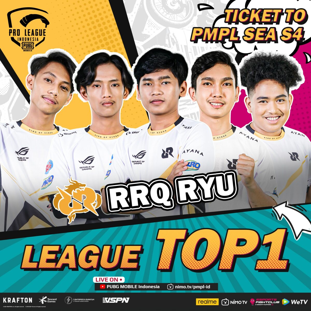 RRQ RYU Juara PMPL ID S4 Regular Season, Amankan Tiket ke SEA ...