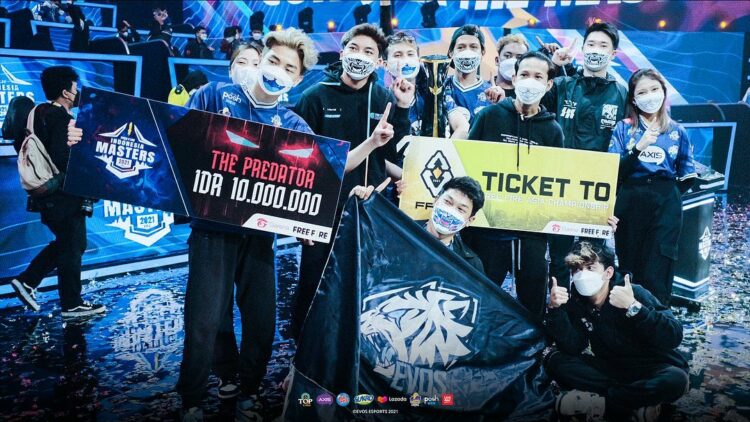 Profil EVOS Divine FF, Sang Juara Hattrick FFIM 2021 - Gamedaim