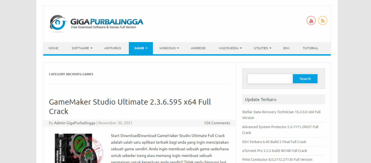 10 Situs Download Game PC Bajakan Terbaru 2026