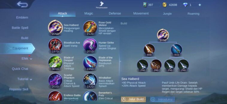 Item Mobile Legends Itu Fungsinya Apa? Berikut Penjelasannya!