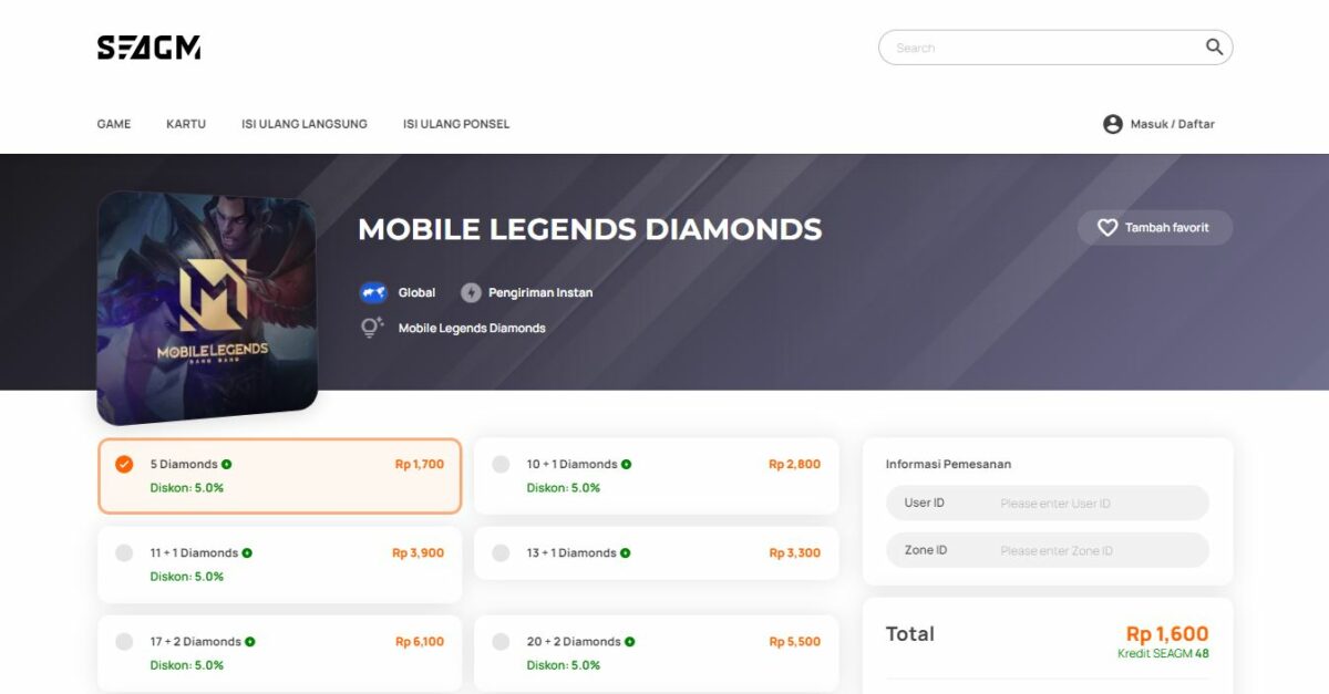 10 Tempat Top Up ML (Mobile Legends) Murah Terbaik 2022!