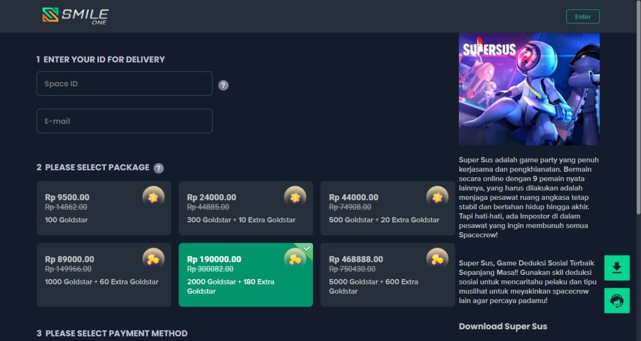 7 Cara Top Up Super Sus yang Murah, Aman, dan Terpercaya 2022 - Gamedaim