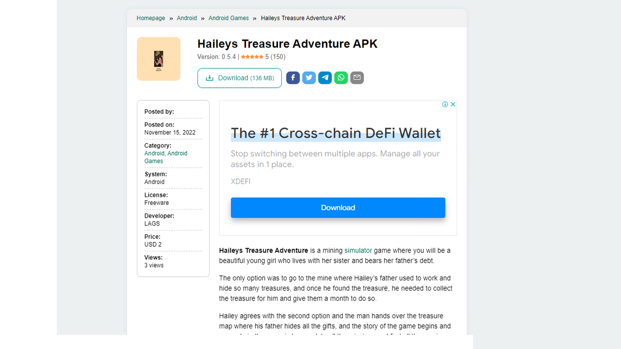 Hailey Treasure Adventure Mod APK v0.6.3 Unlimited Money Terbaru 2022