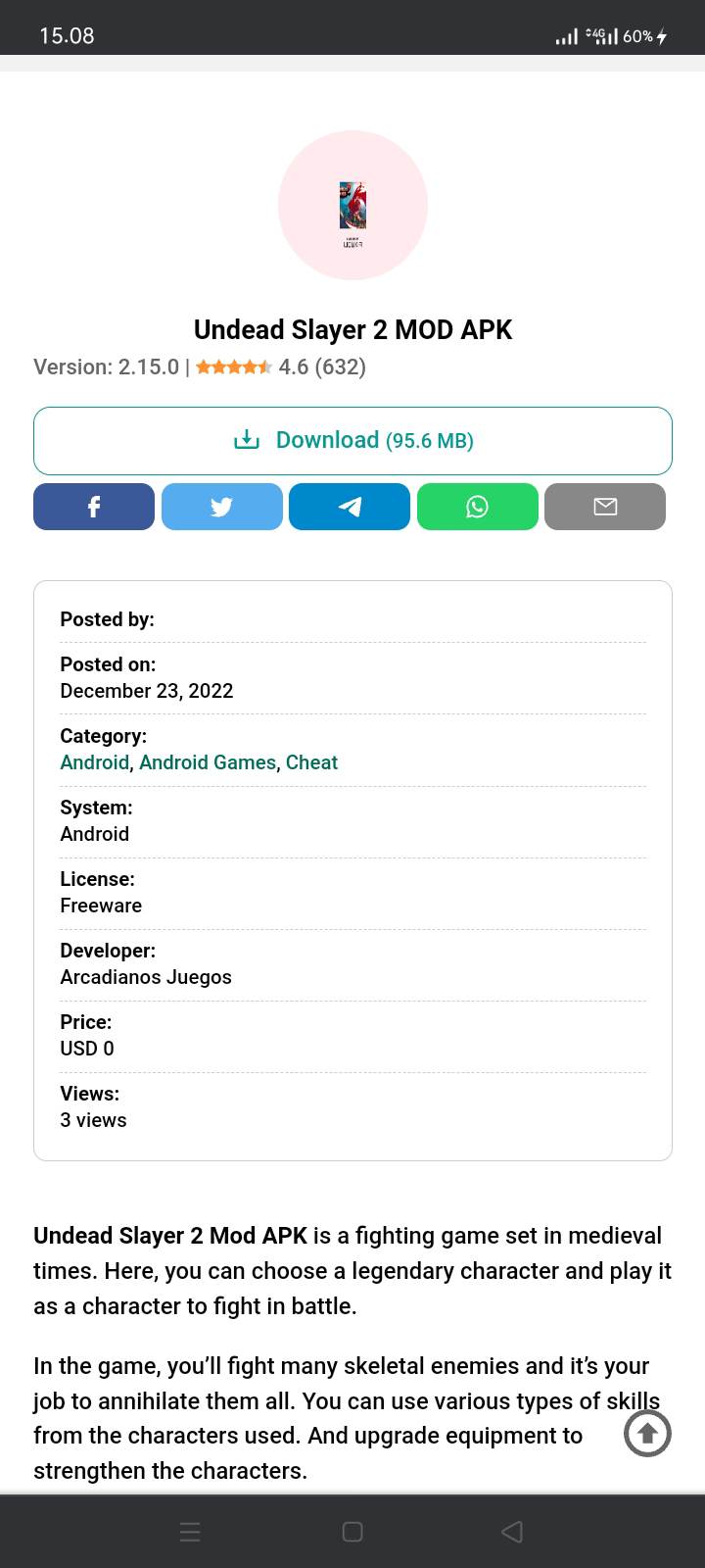 Undead Slayer 2 Mod APK v2.15.0 Unlimited Money and Jade Terbaru 2022