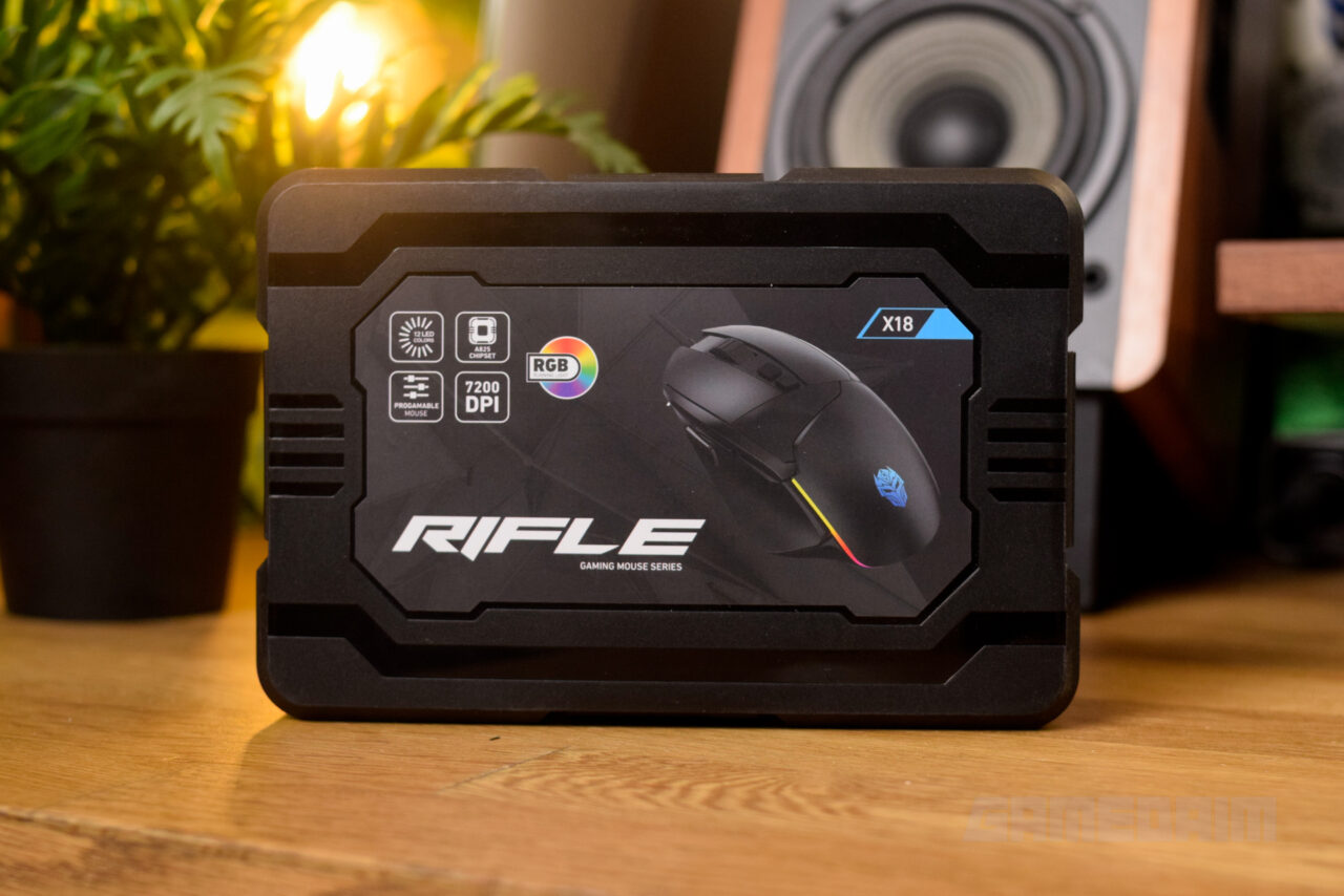 Review Rexus Xierra X18 RIFLE: Mouse Gaming Terjangkau yang Ramah Palm ...