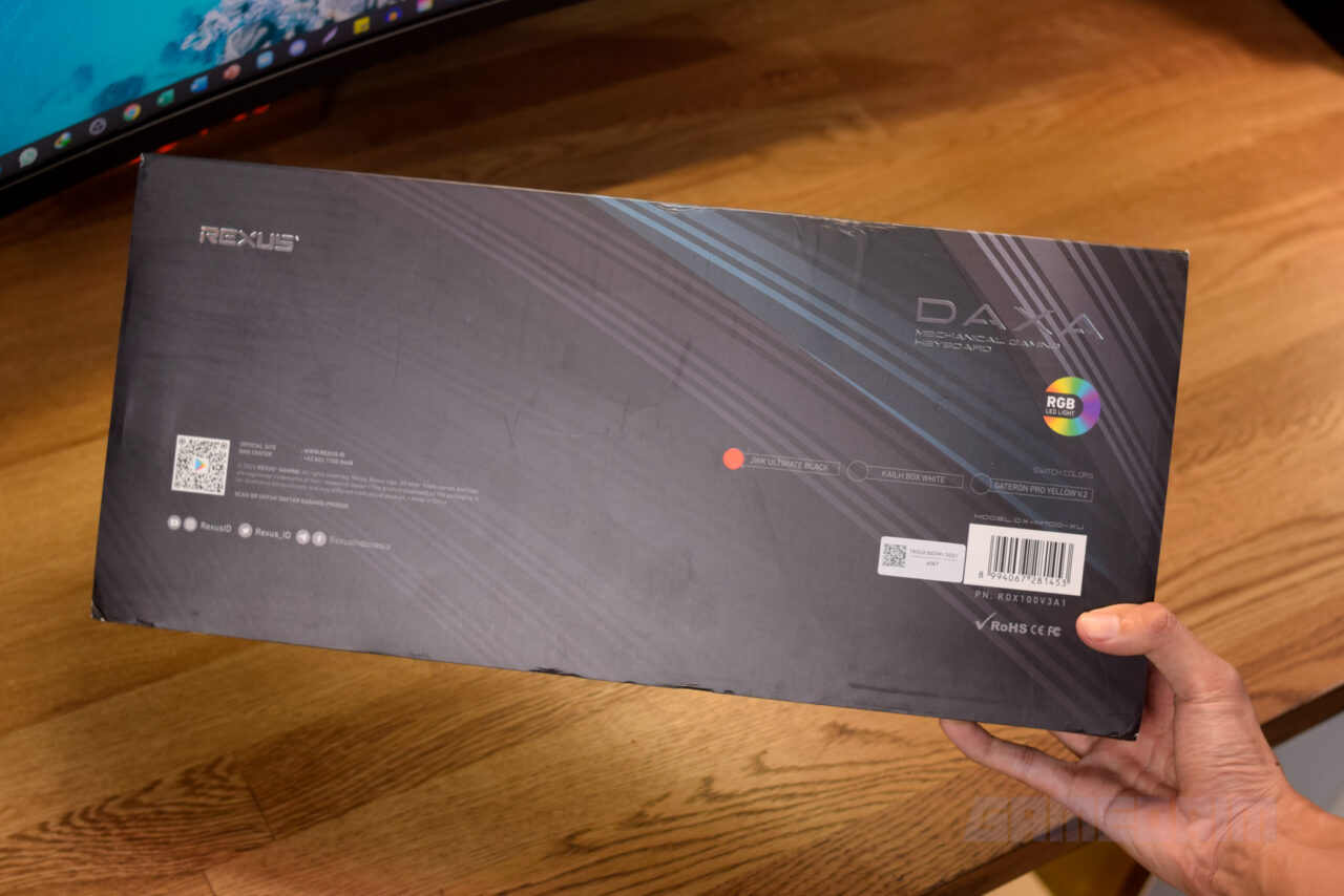 Review Rexus Daxa M100X Ultimate: Keyboard Full-Size yang Tampil (Cukup ...