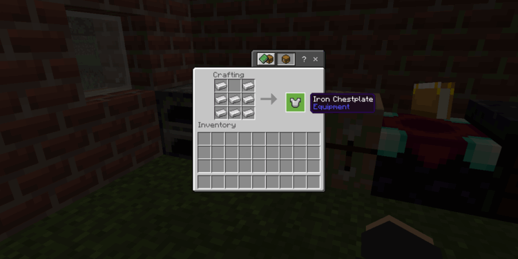 Cara Membuat Iron Chestplate di Minecraft - Gamedaim