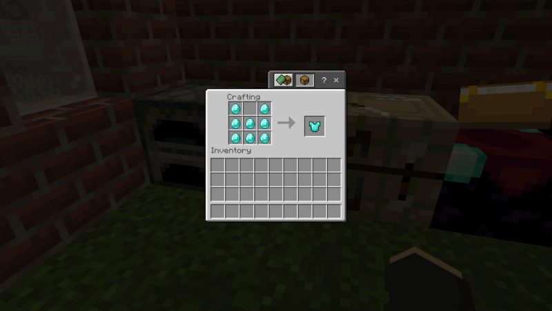 Cara Membuat Diamond Chestplate di Minecraft - Gamedaim
