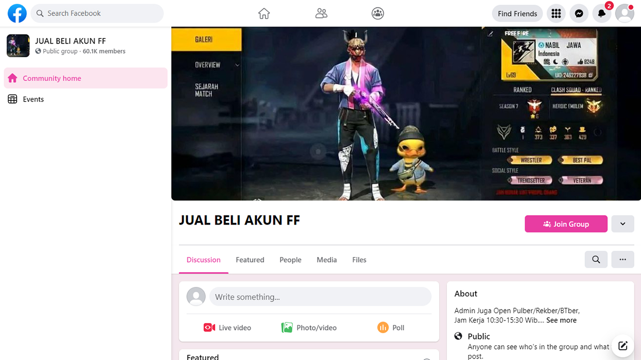 10 Tempat JB Akun FF Murah, Aman, dan Terpercaya - Gamedaim
