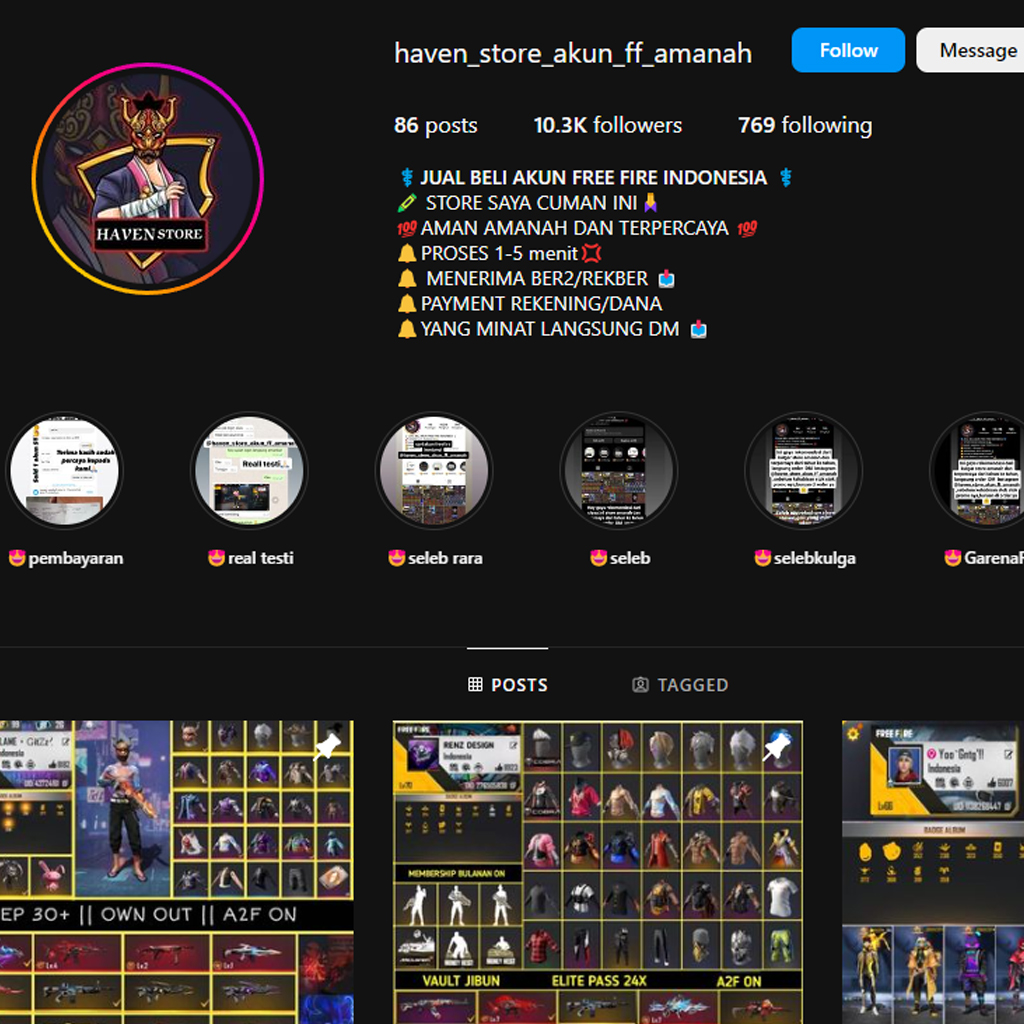 10 Tempat JB Akun FF Murah, Aman, dan Terpercaya - Gamedaim