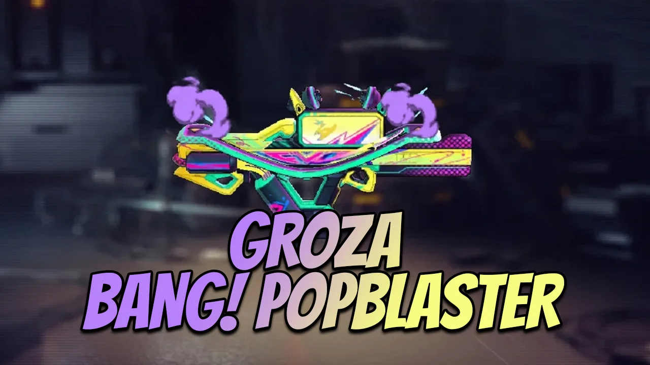 Cara Mendapatkan Evo Gun Groza Bang Popblaster FF (Free Fire) - Gamedaim