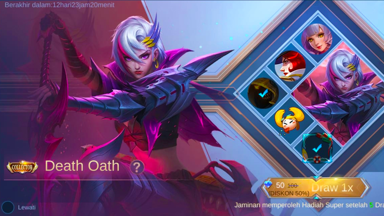 Tanggal Rilis Skin Valentina Collector di Mobile Legends