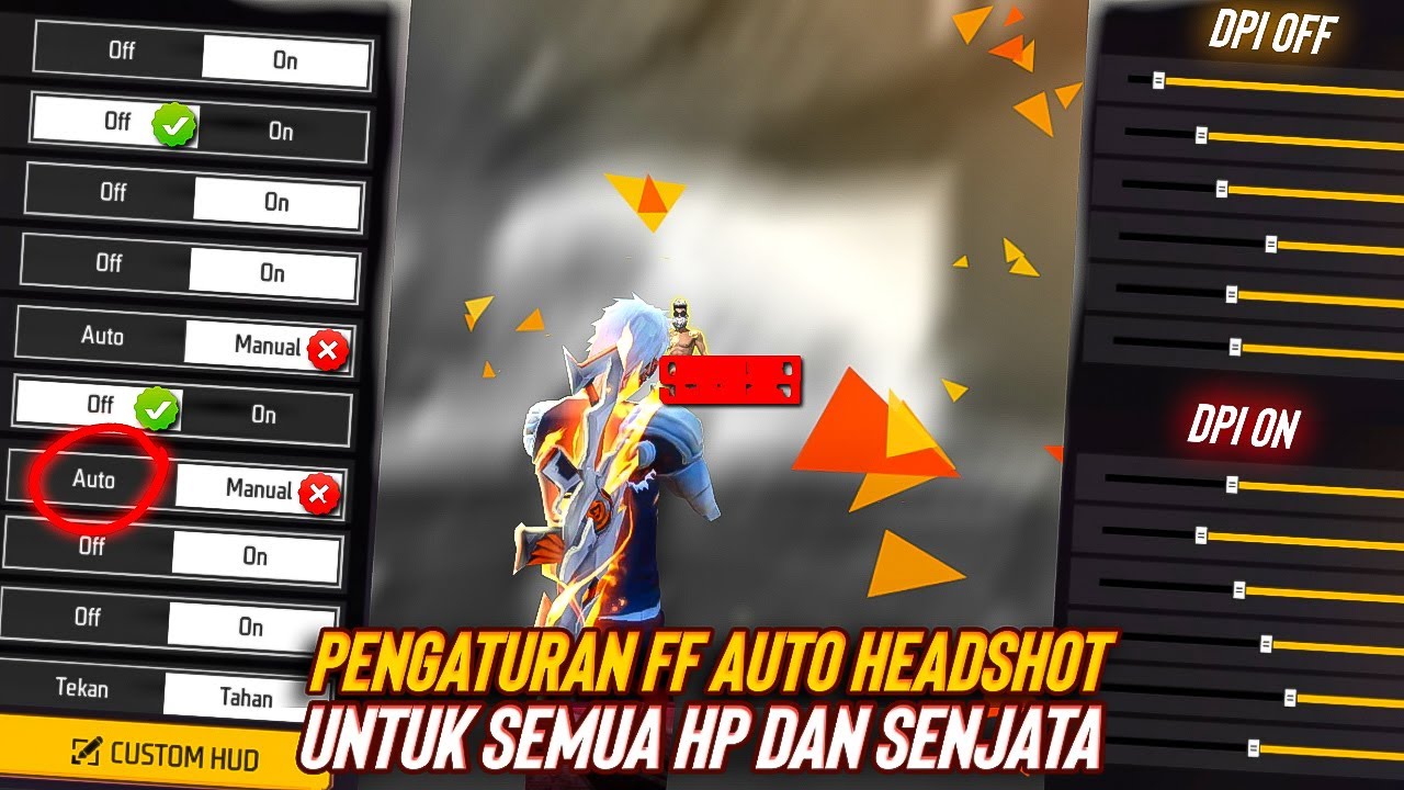 Begini Setting Auto Aim Free Fire Terbaik 2024