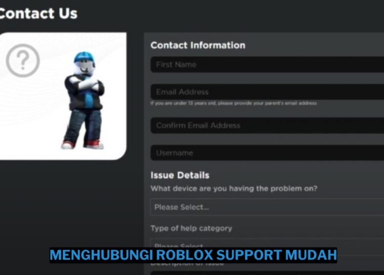 Cara Menghubungi Roblox Support dengan Mudah Terbaru!