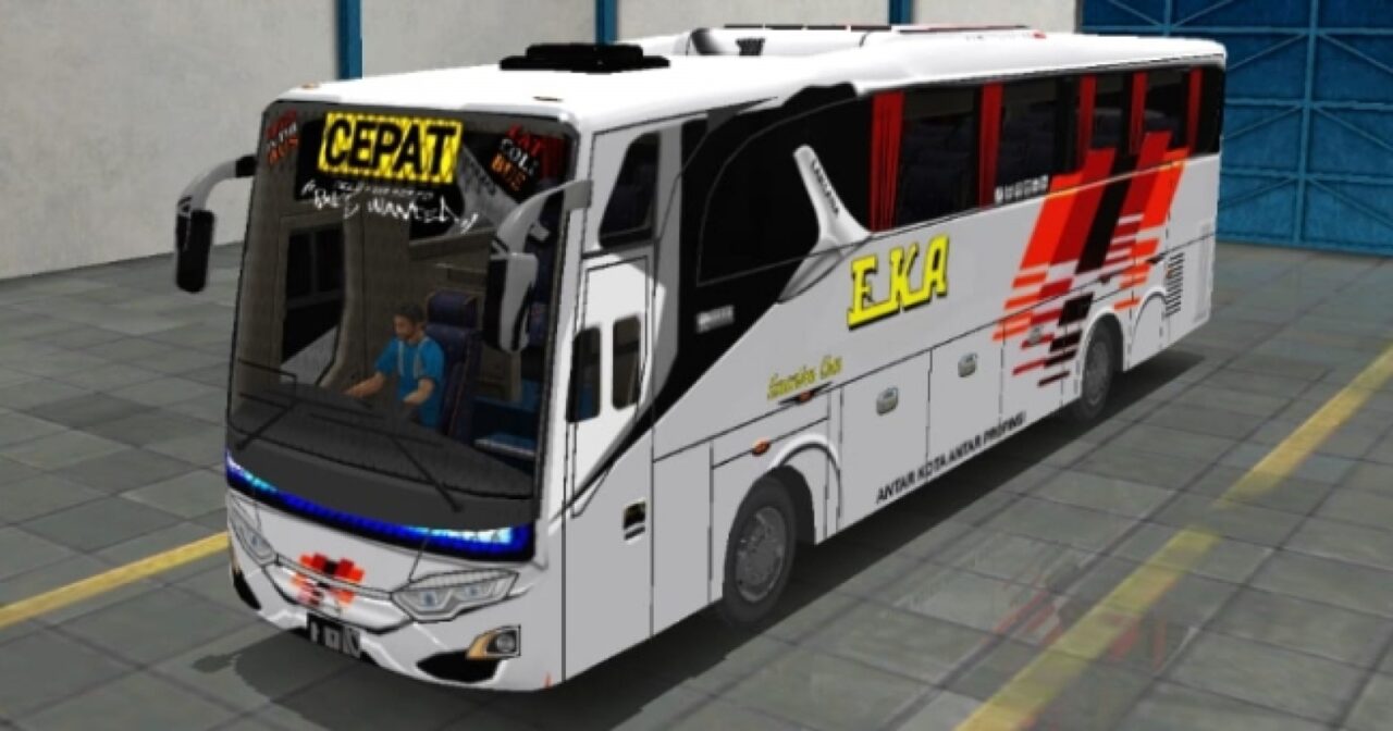 30+ Download Livery BUSSID Eka Cepat & Eka Persada - Gamedaim