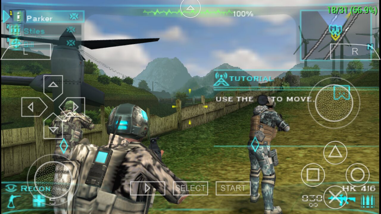 Download Tom Clancy's Ghost Recon Predator PPSSPP ISO Ukuran Kecil