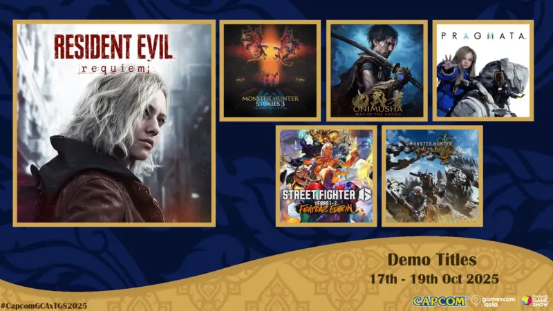 Deretan Game Capcom di Gamescom Asia x Thailand Game Show 2025 Bisa Dicoba! - Gamedaim