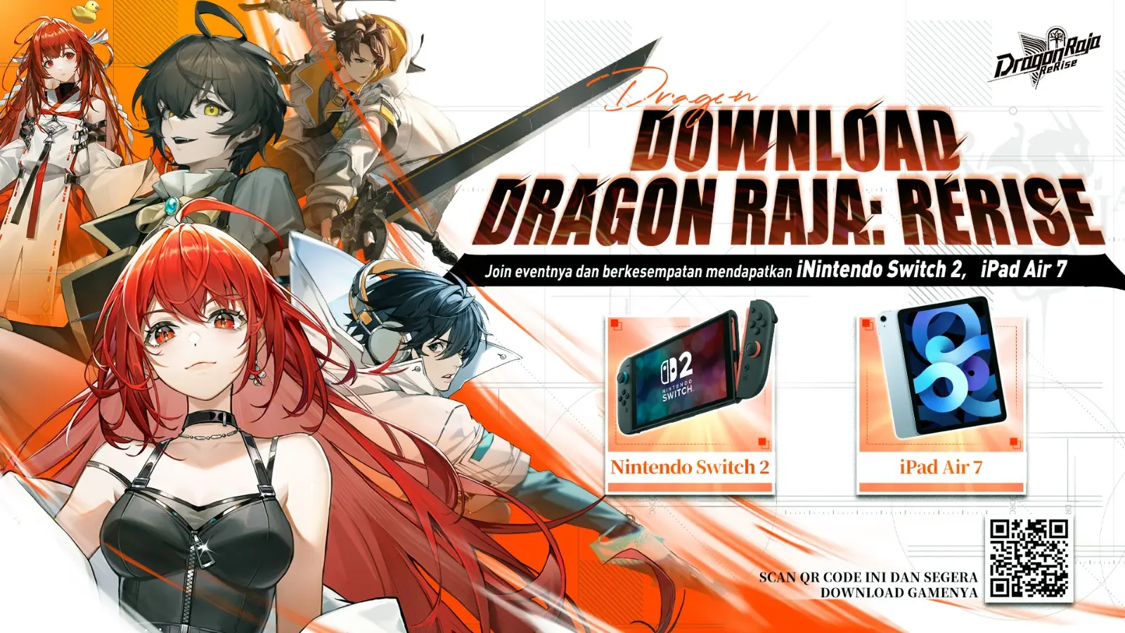 Dragon Raja: ReRise Resmi Rilis di Android dan iOS - Gamedaim
