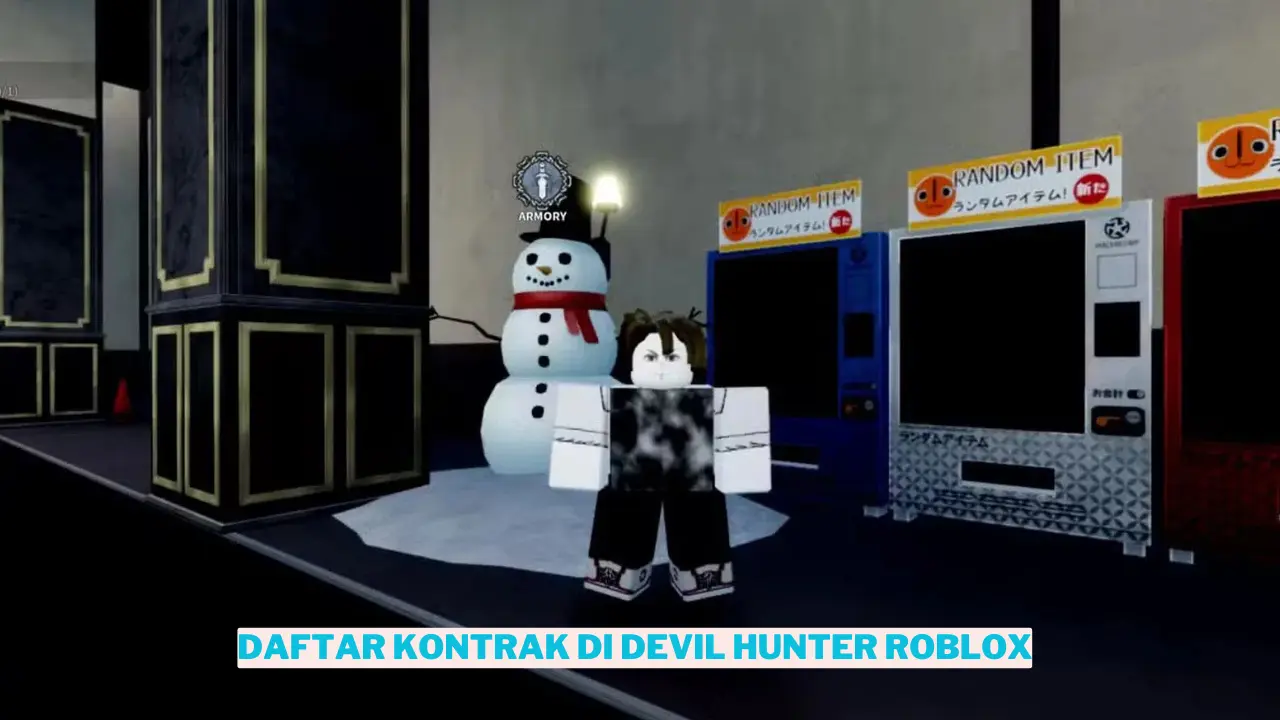 Daftar Kontrak di Devil Hunter Roblox - Gamedaim