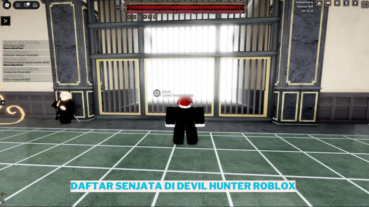 Daftar Senjata di Devil Hunter Roblox dan Cara Mendapatkannya - Gamedaim